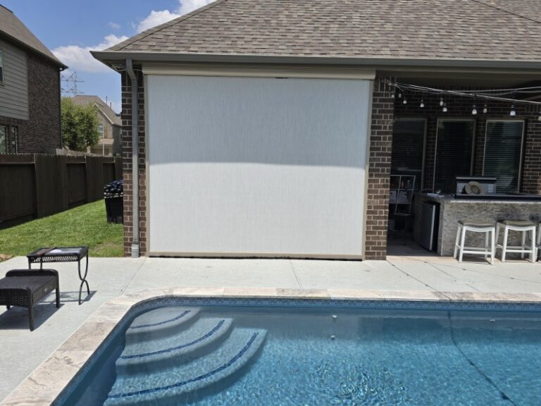 Motorized Patio Screens | Houston, TX | Solomon Shade Solutions